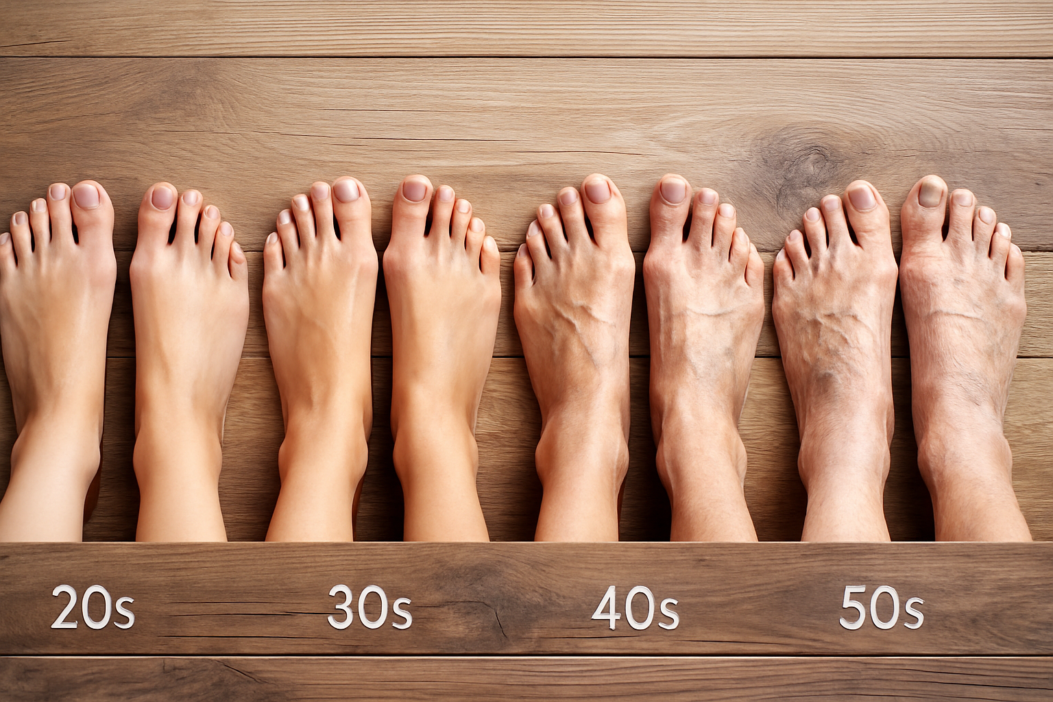 Your Feet at Every Age: What Changes in Your 20s, 30s, 40s, 50s, and ...
